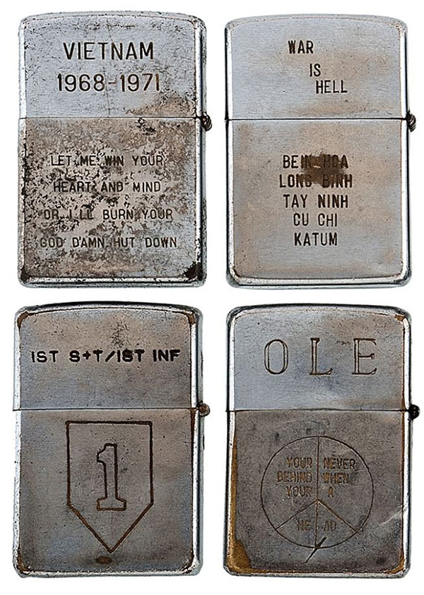 The Tragic Story Behind these Zippo Lighters Found In Vietnam - Atchuup ...
